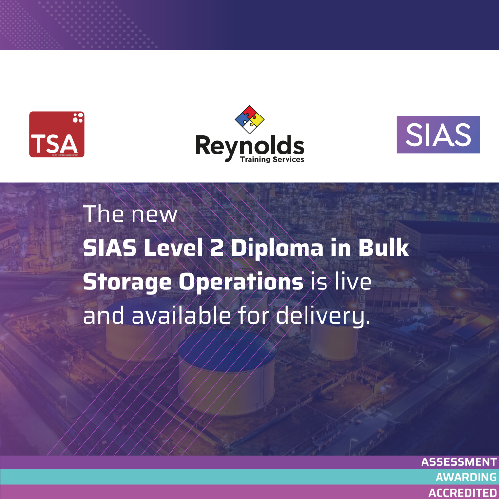 SIAS, Tank Storage Association and Reynolds Training launch the new ...